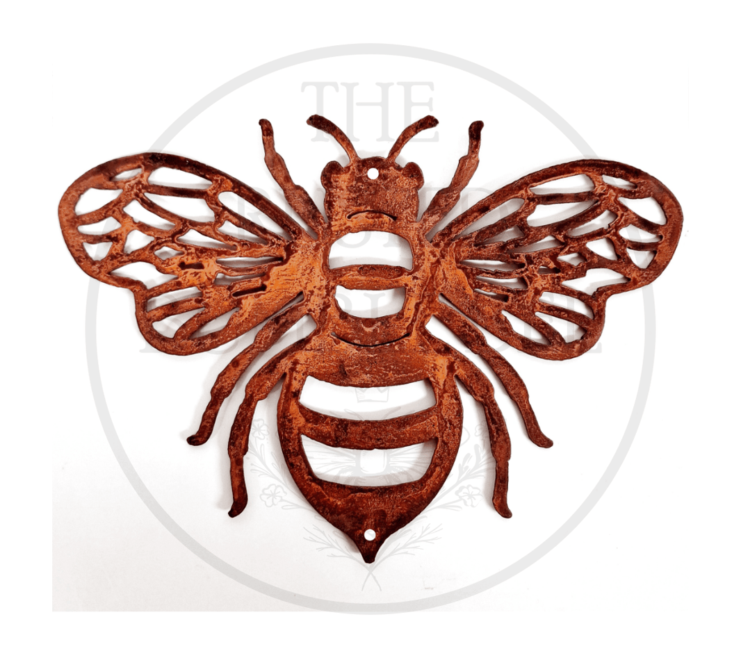 The Rusted Bumble Bee Metal Garden Art Rusted Garden Decoration Gifts